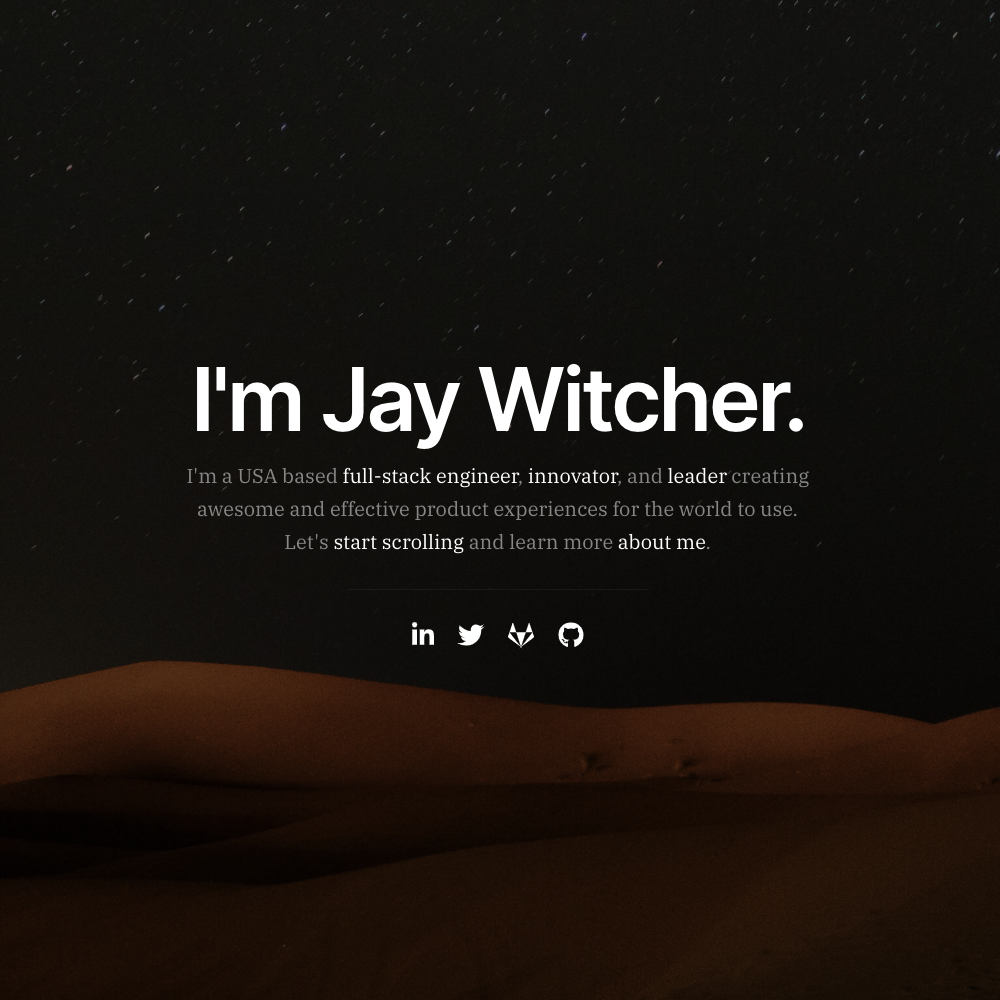 Jay Witcher - Profile